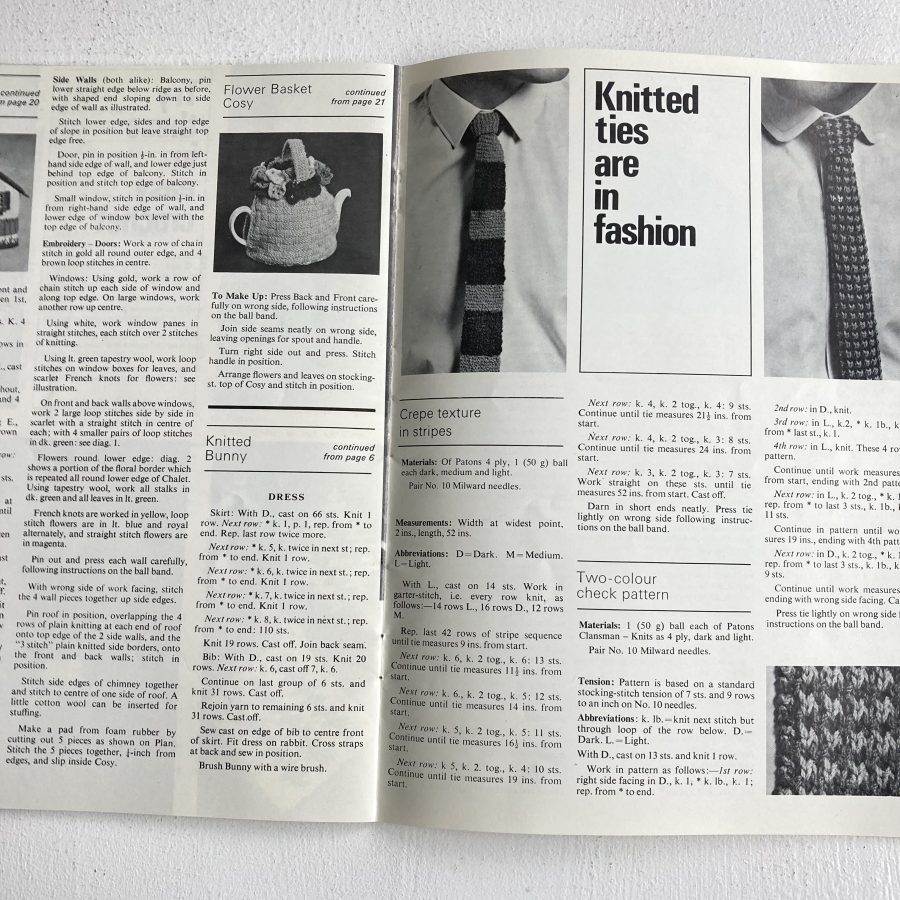 Patons & Spear's Craft Booklets - RetroSpectro