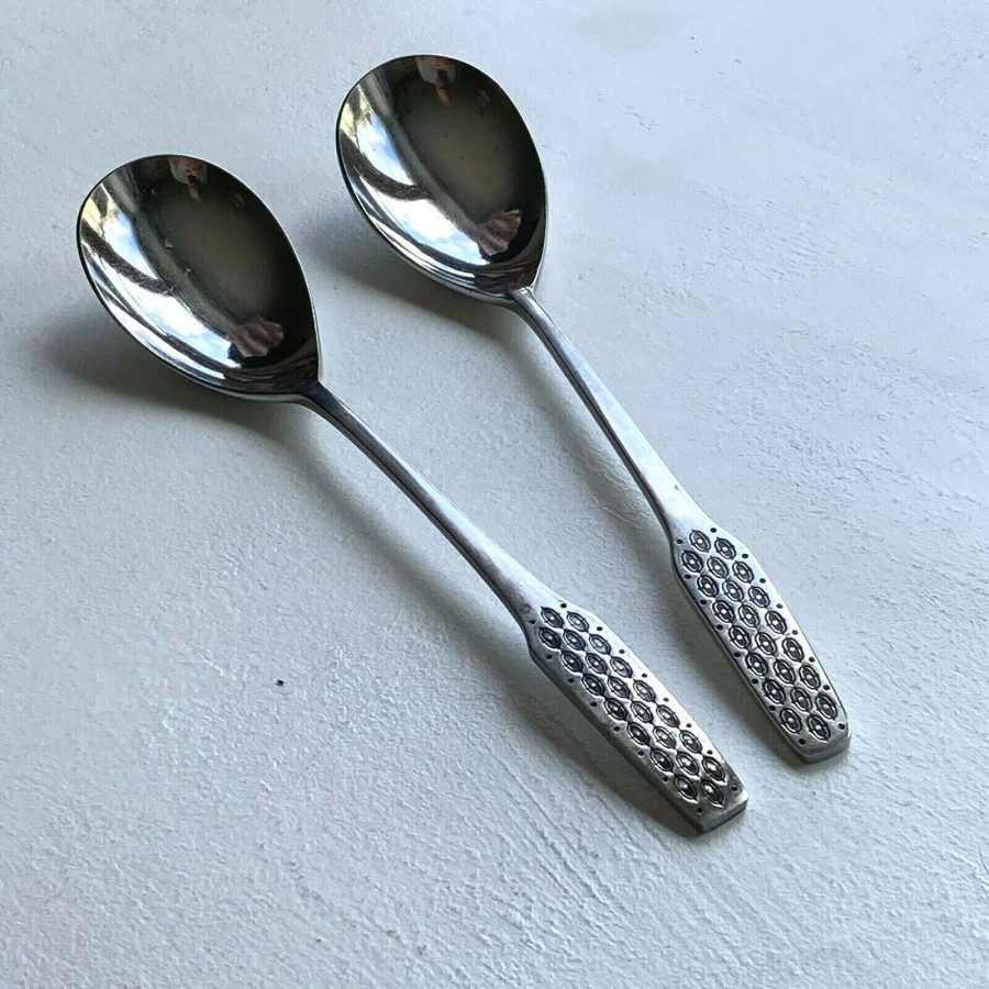 Viners Shape Serving Spoons - RetroSpectro