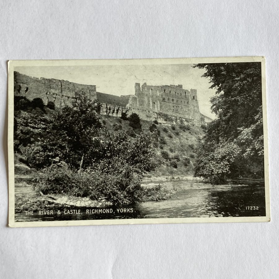 Postcard - Richmond Castle, Yorkshire - RetroSpectro
