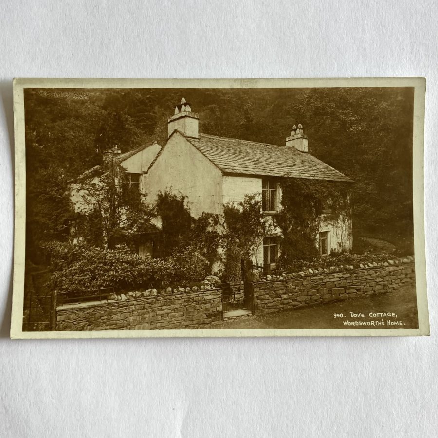 Postcard - Dove Cottage, Wordsworth's Home - RetroSpectro
