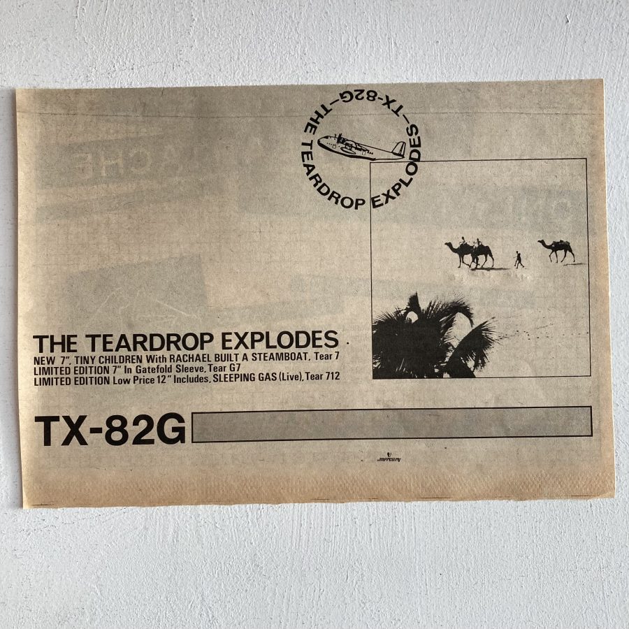 Poster - The Teardrop Explodes - RetroSpectro