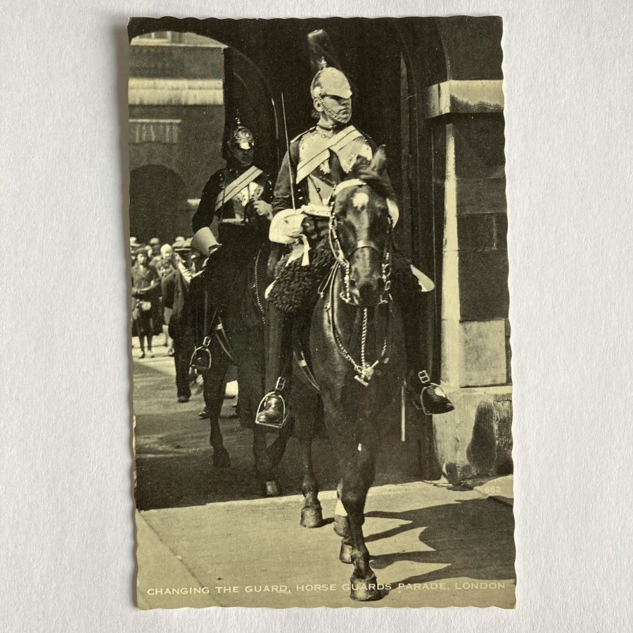 Postcard - Horse Guards Parade, London - RetroSpectro