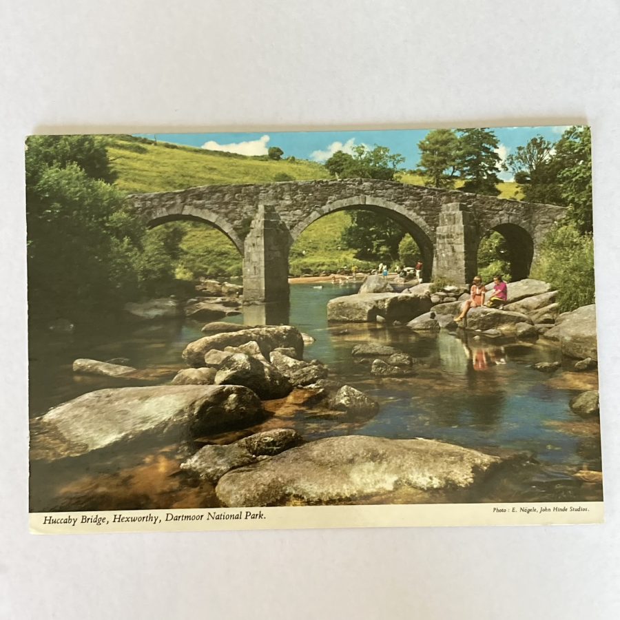 Postcard - Huccaby Bridge, Hexworthy - RetroSpectro