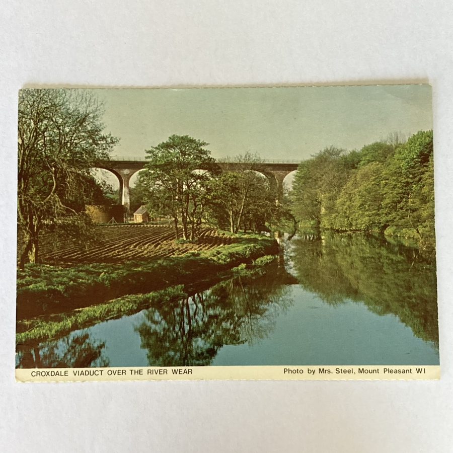 Postcard - Croxdale Viaduct - RetroSpectro