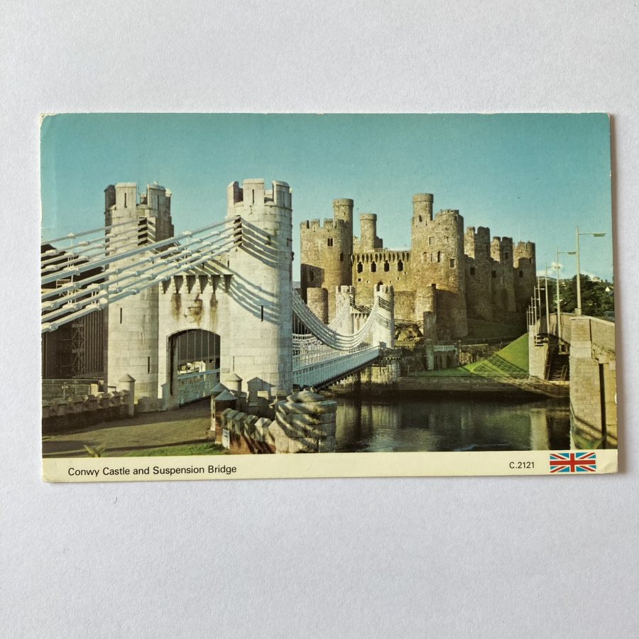 Postcard - Conwy Castle, Wales - RetroSpectro