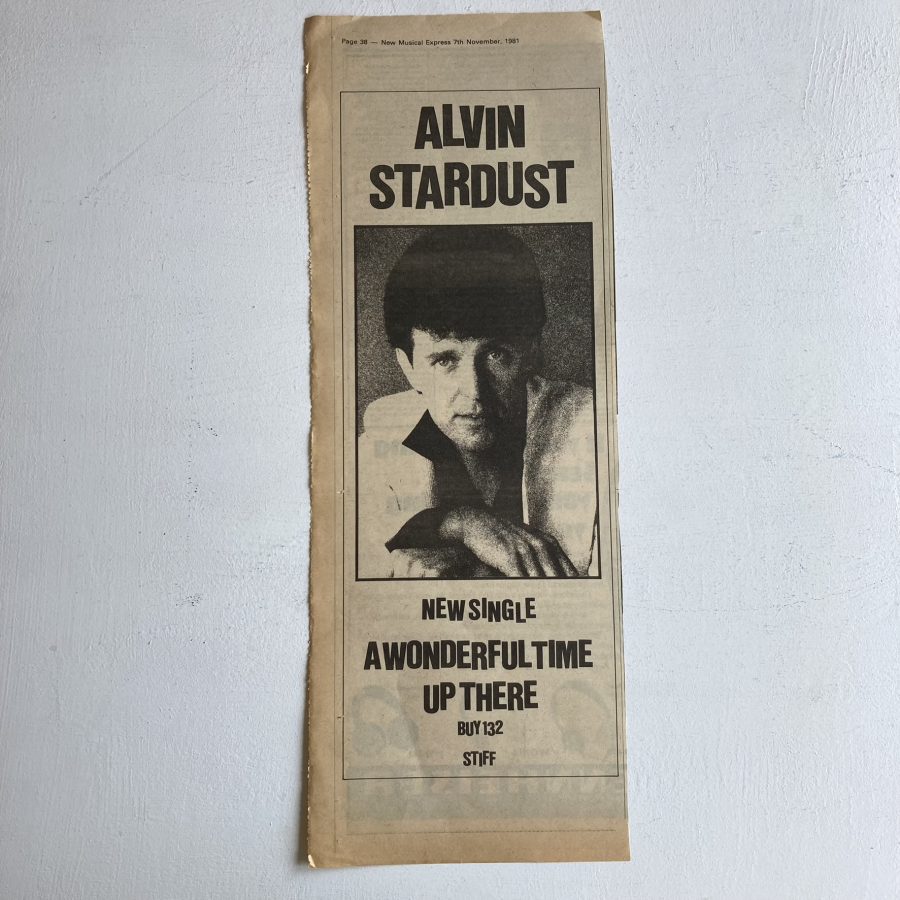 Poster - Alvin Stardust - RetroSpectro