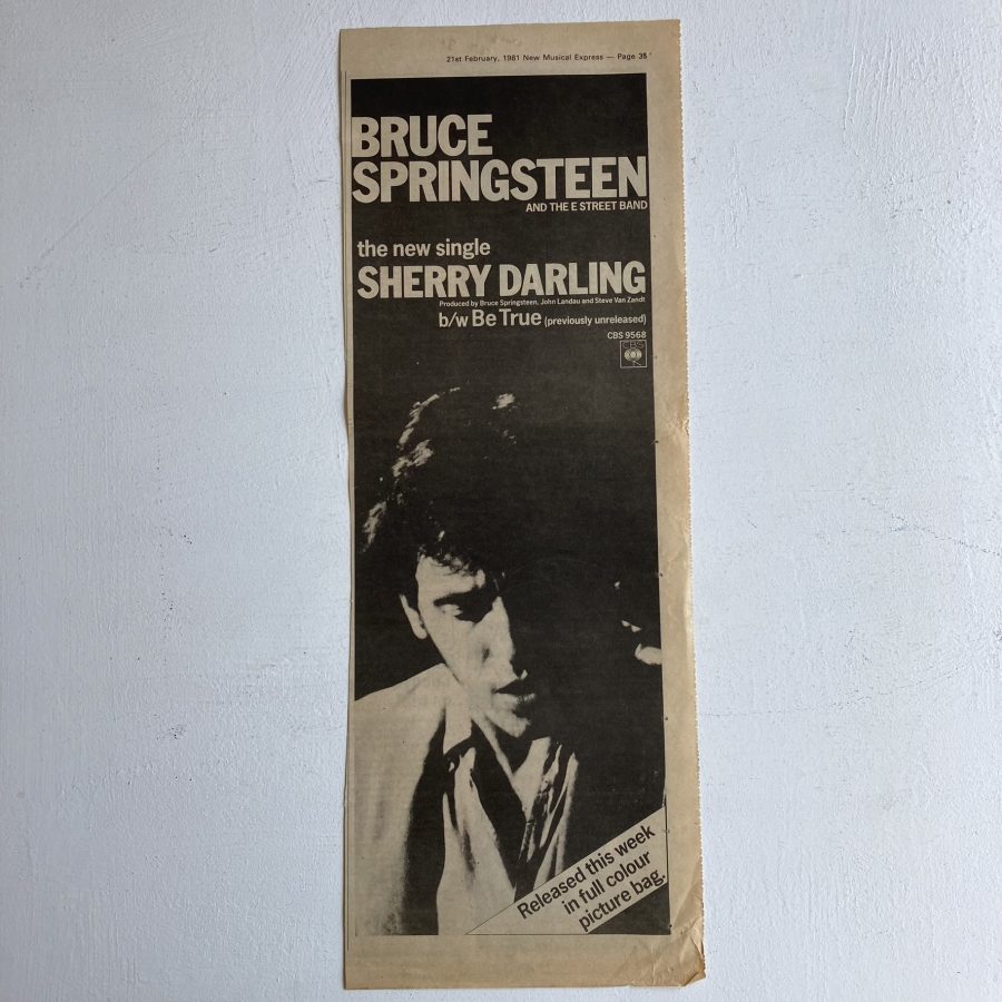 Poster - Bruce Springsteen - RetroSpectro