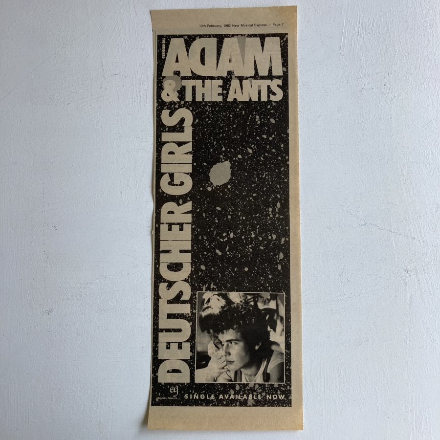 Poster - Adam & The Ants - RetroSpectro