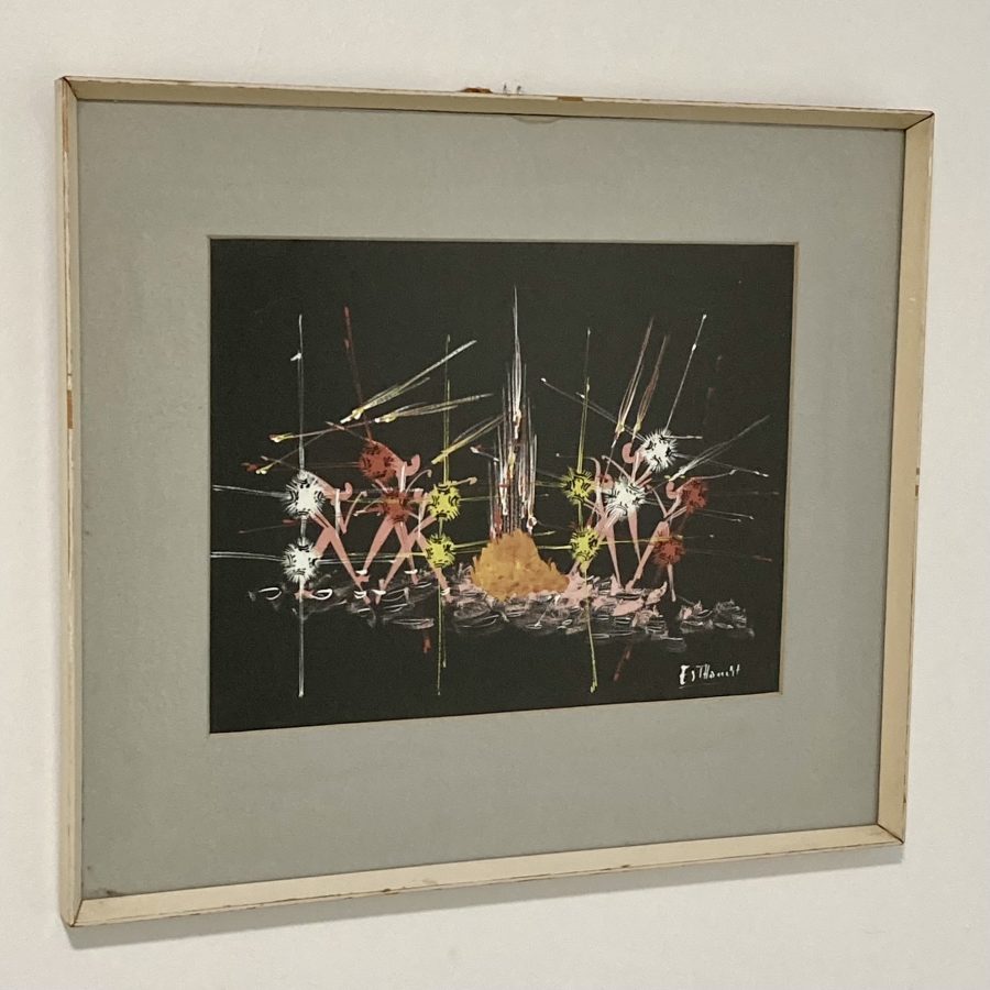 Abstract MCM Painting - RetroSpectro