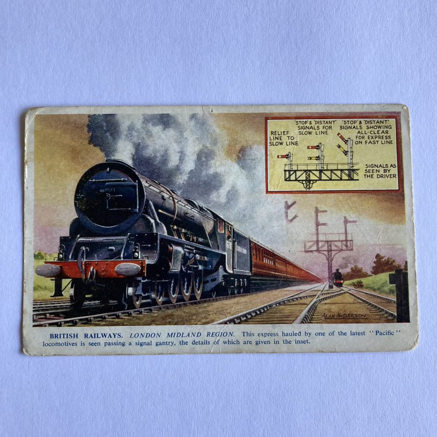 Postcard - British Railways, London Midland Region - RetroSpectro