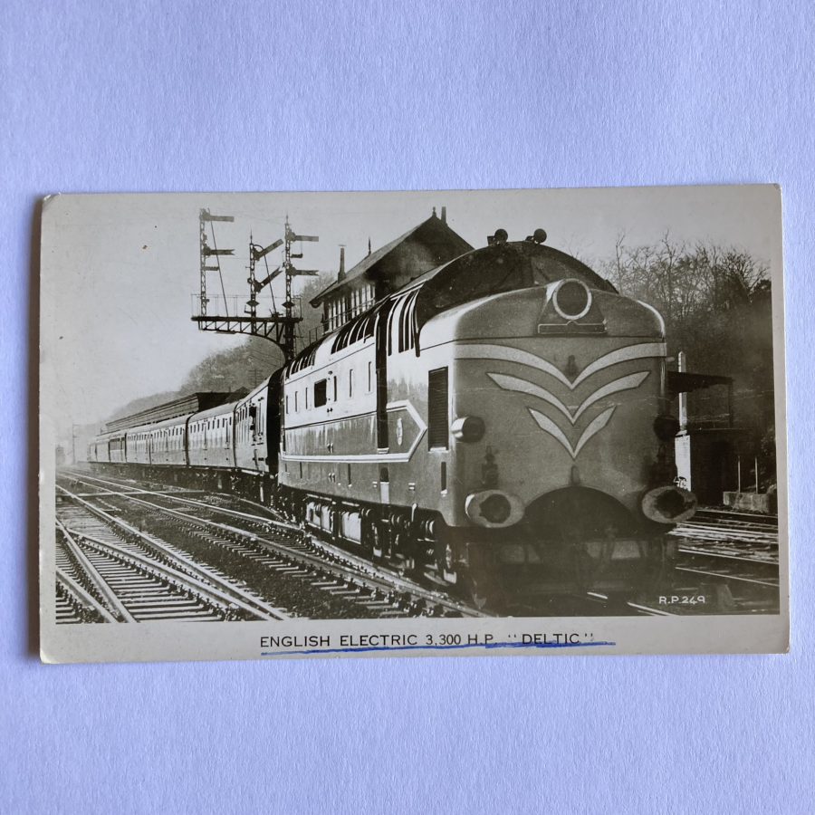 Postcard - English Electric Deltic - RetroSpectro