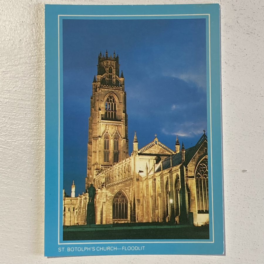 Postcard - St Botolph's Church, Boston - RetroSpectro