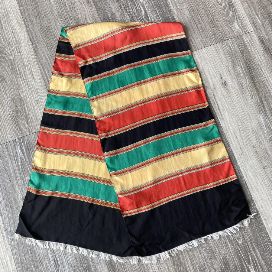 Striped Long Scarf - RetroSpectro