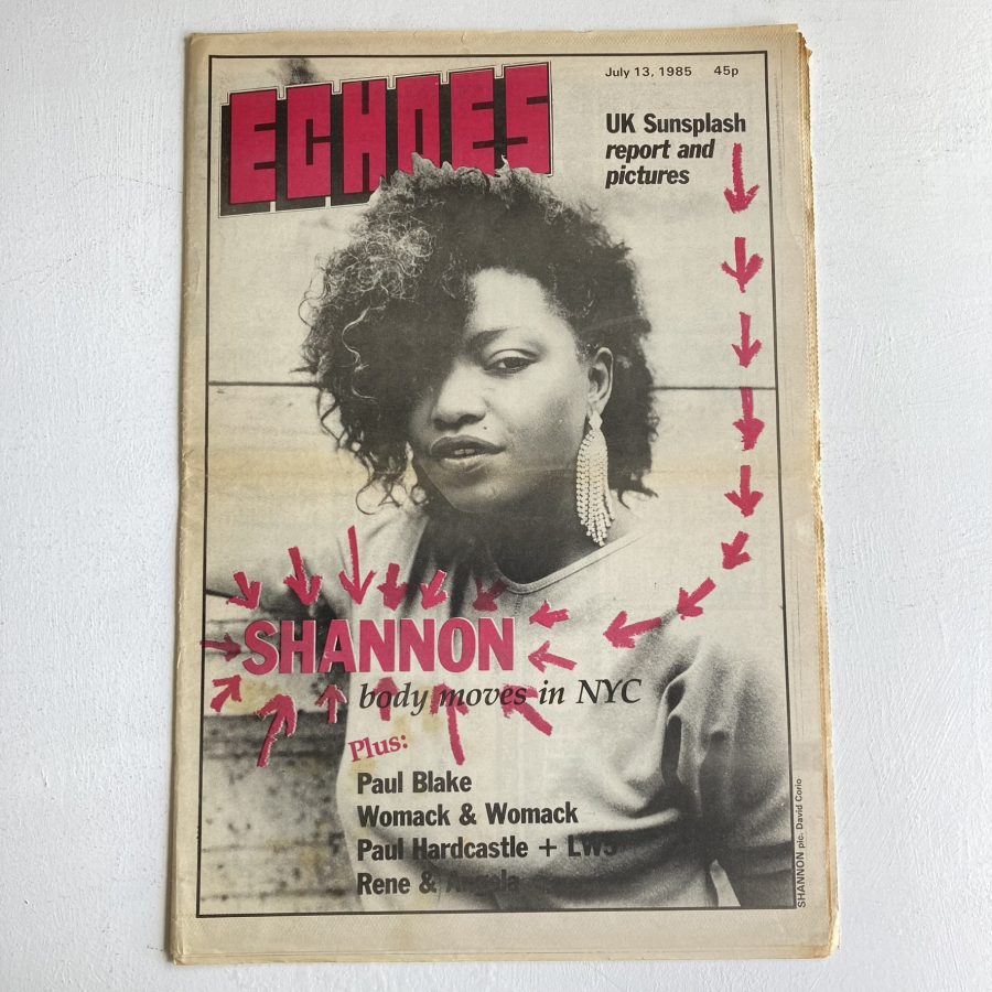 Black Echoes music paper - July 1985 - RetroSpectro