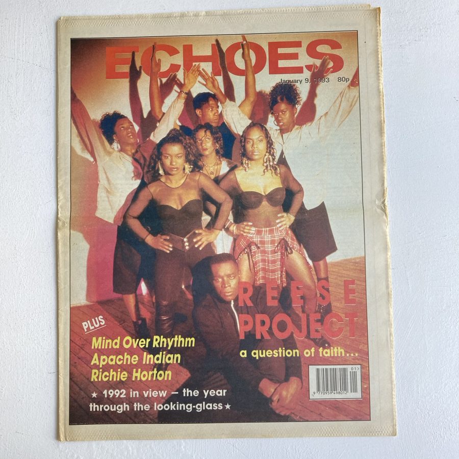 Black Echoes music paper - January 1993 - RetroSpectro