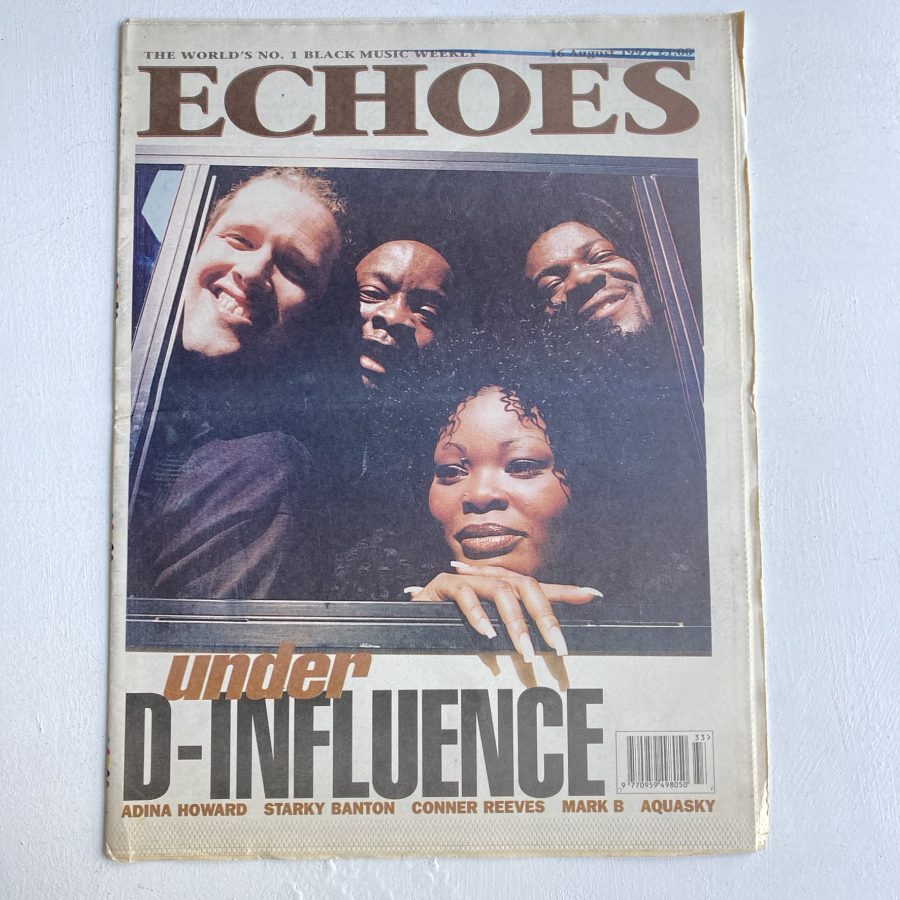 Black Echoes music paper - August 1997 - RetroSpectro