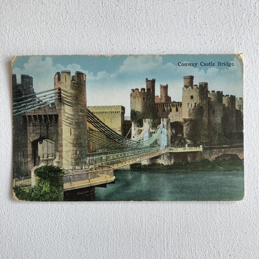 Postcard - Conway Castle - RetroSpectro