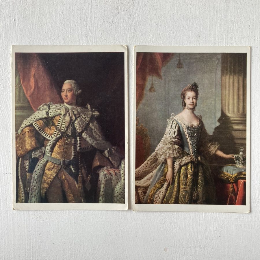 Postcards - Two National Portrait Gallery Cards - RetroSpectro