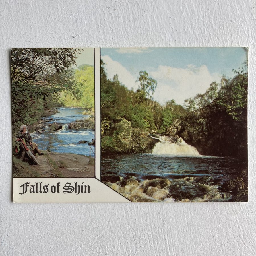 Postcard - Falls Of Shin - RetroSpectro