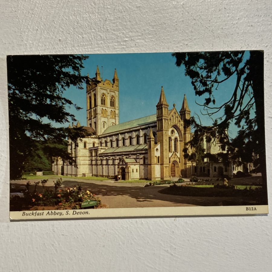 Postcard - Buckfast Abbey, S. Devon - RetroSpectro