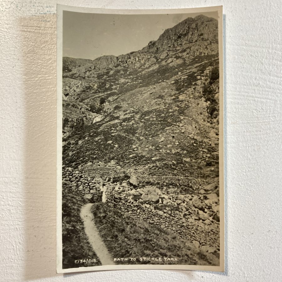 Postcard - Path To Stickle Tarn, Lake District - RetroSpectro