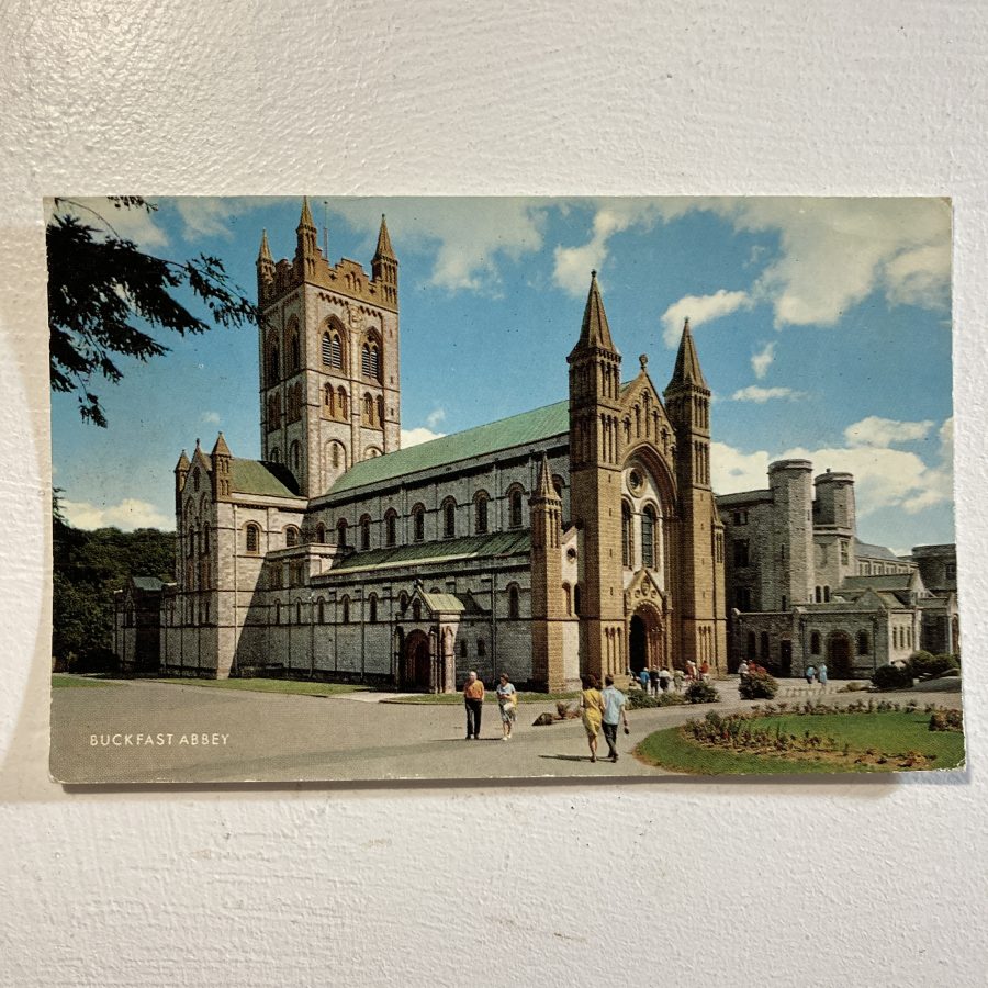 Postcard - Buckfast Abbey , Devon - RetroSpectro
