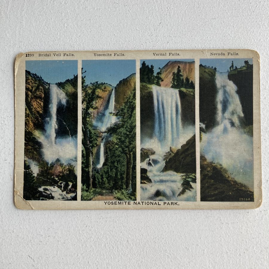 Postcard - Yosemite National Park - RetroSpectro