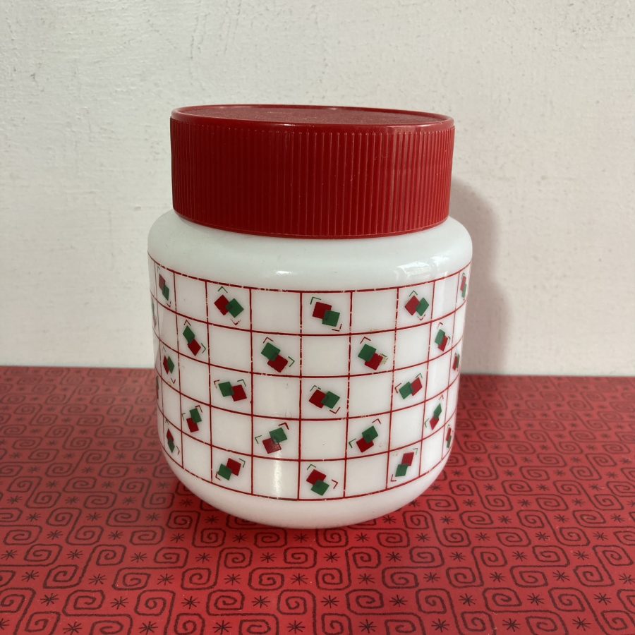 Milkglass Storage Jar - RetroSpectro