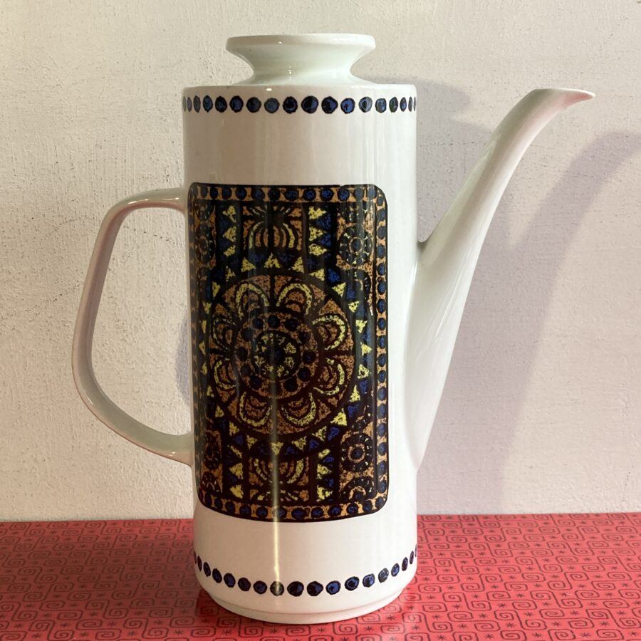 J&G Meakin Tuscany Coffee Pot - RetroSpectro