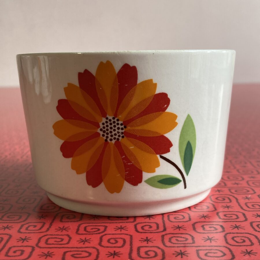 J&G Meakin Creamer And Sugar Bowl - RetroSpectro
