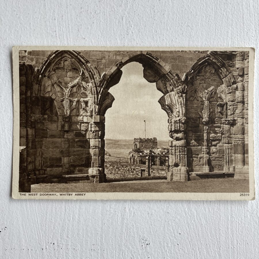 Postcard - Whitby Abbey - RetroSpectro