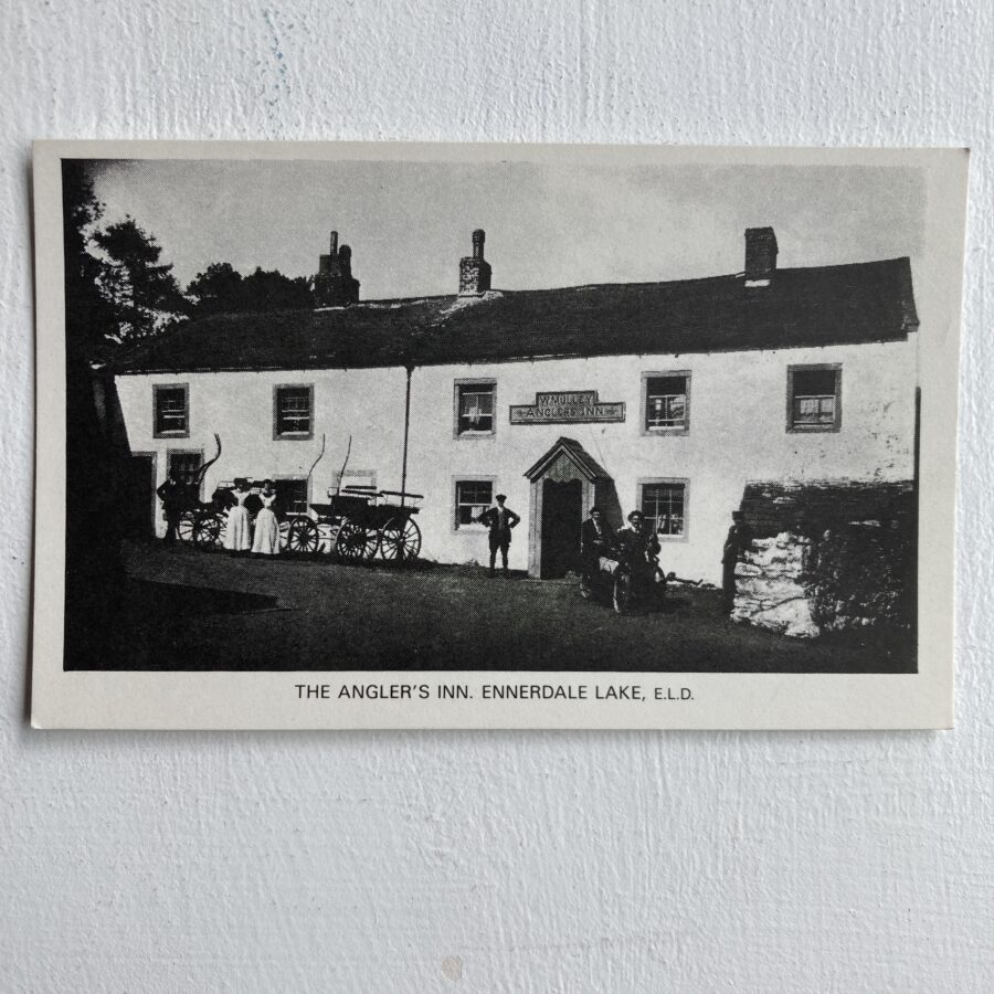 Postcard - The Anglers Inn, Ennerdale Lake - RetroSpectro