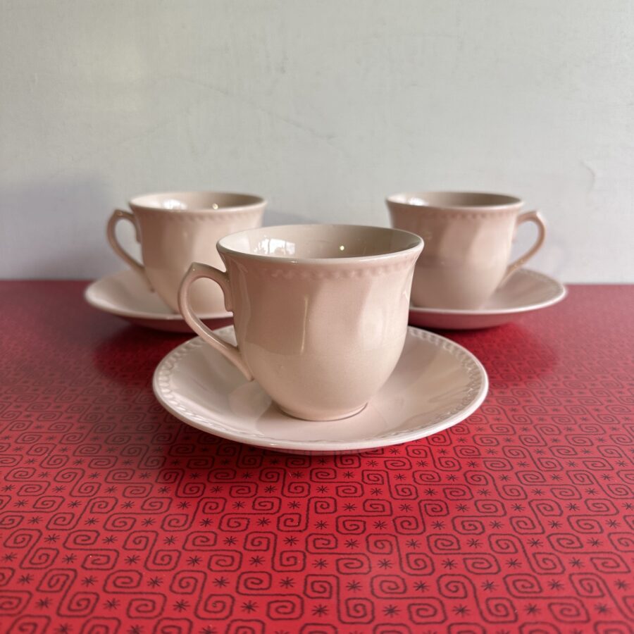 Utility Style Cups & Saucers - RetroSpectro