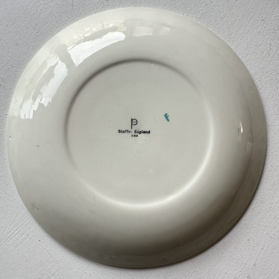 Empire Porcelain Dinner Plate - RetroSpectro