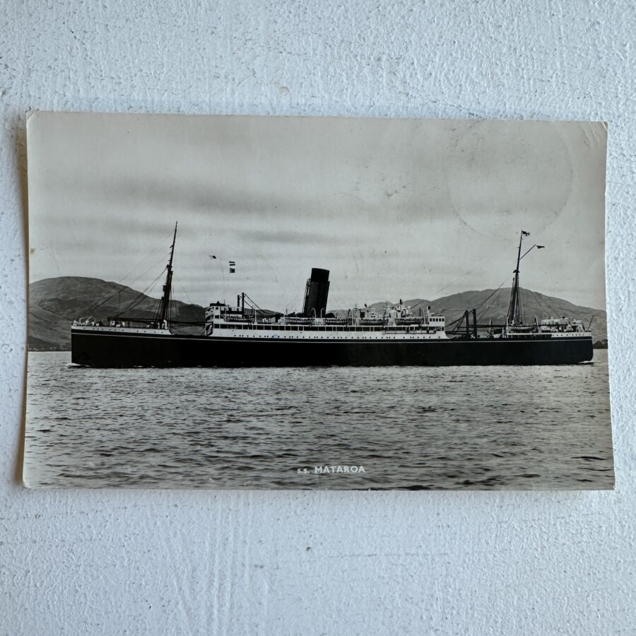 Postcard - SS Mataroa - RetroSpectro