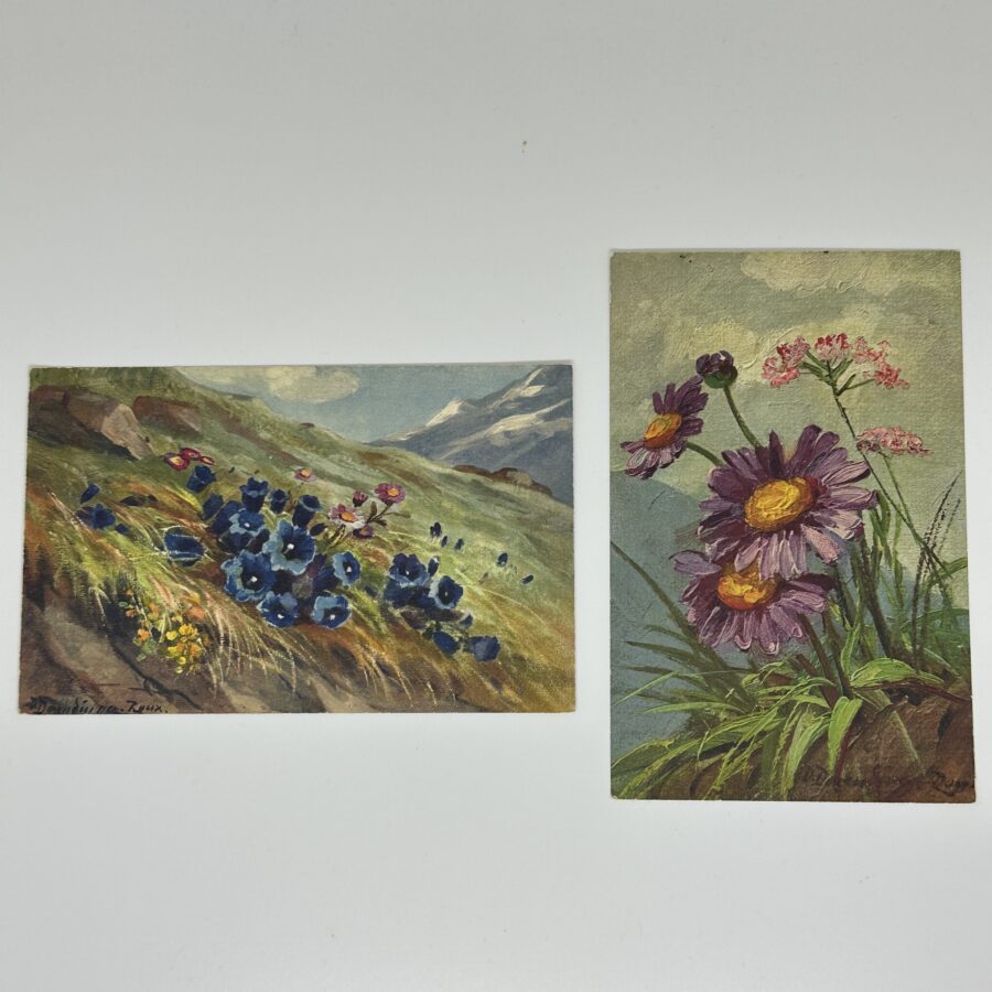 Postcards - Flowers - RetroSpectro