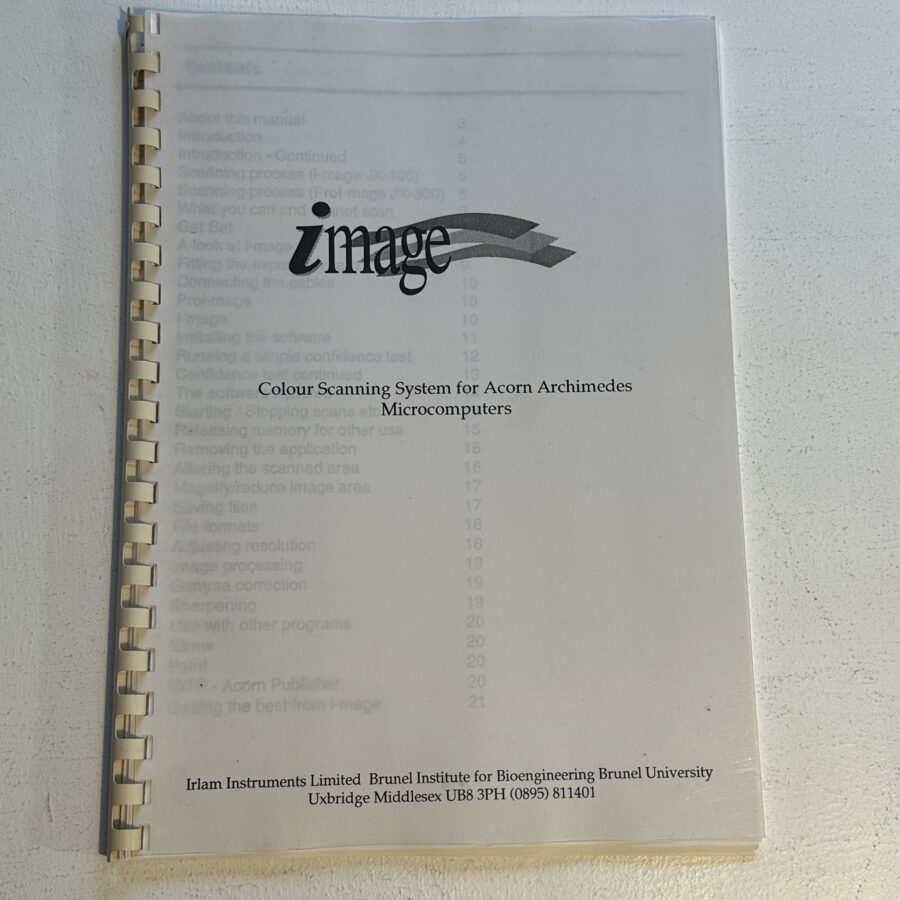 I-mage Colour Scanning System - RetroSpectro