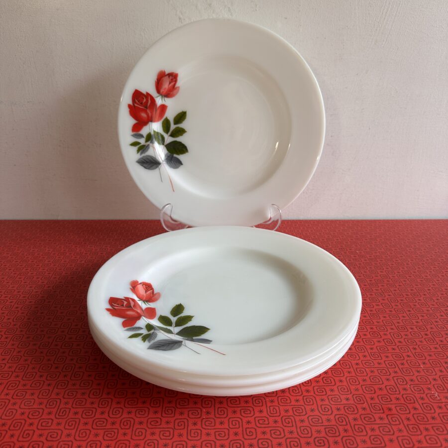 JAJ Pyrex Dinner Plates - RetroSpectro